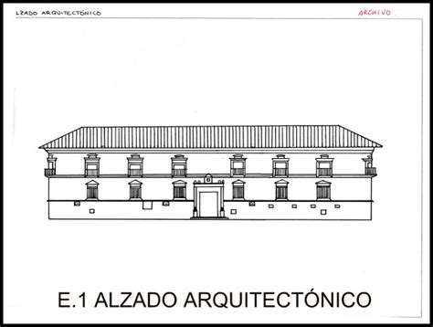 Blog D´arquitectura Planta Alzado Y Sección
