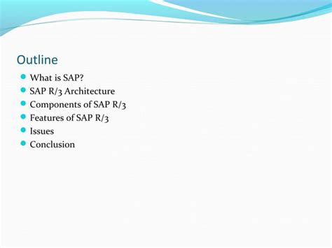 Study Of SAP R3 Architecture PPT Computer Software And Applications Computing