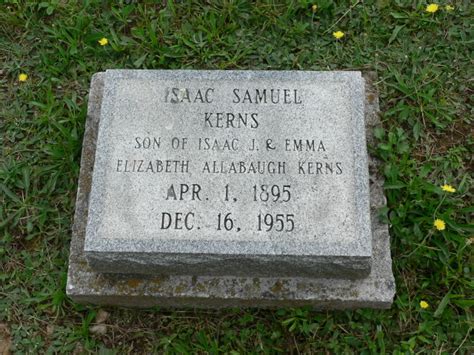 Isaac Samuel Kerns Find A Grave Memorial
