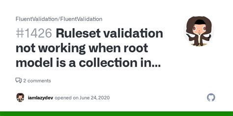 Ruleset Validation Not Working When Root Model Is A Collection In Aspnet Core · Issue 1426