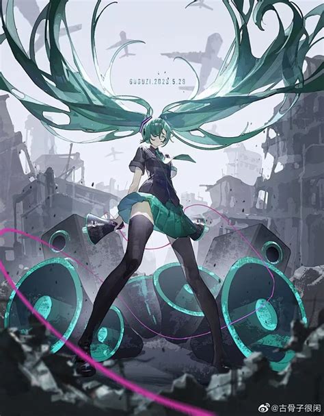 初音未来 花瓣网