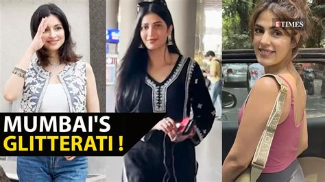 Celebrityspotting From Shruti Haasan To Rhea Chakraborty B Town