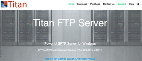 The Top FTP Server File Transfer Protocol Server For