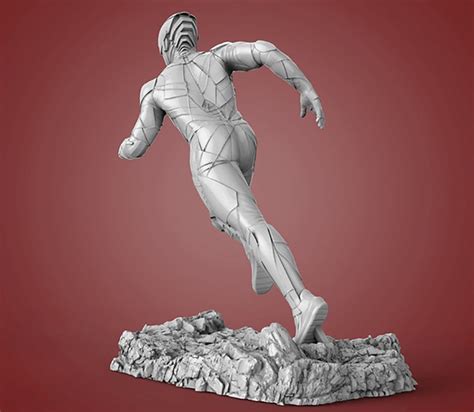 Flash Statue 3d Printing Model Stl