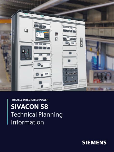 Planning Manual Sivacon S8 2022 06 En Final Pdf Electric Power