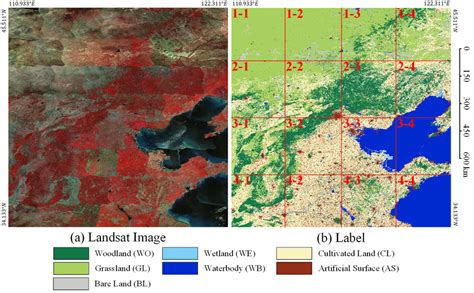 Geographical Distribution Of Landsat Core Dataset And Landsat Extend