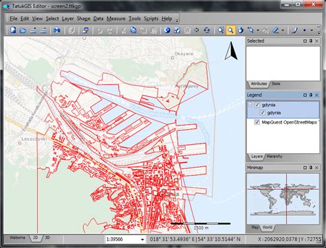 TatukGIS TatukGIS Editor With Raster Vector Layer Rectification