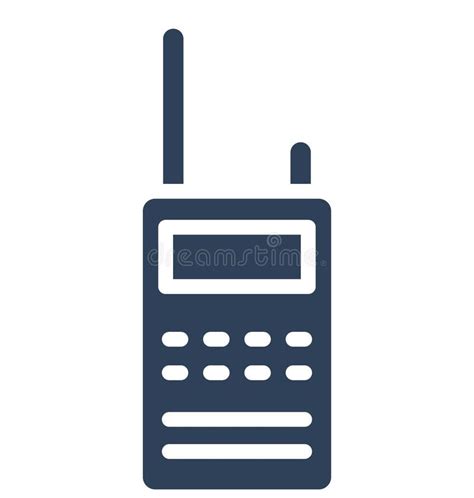 Cordless Phone Intercom Isolated Vector Icon That Can Be Easily Edited