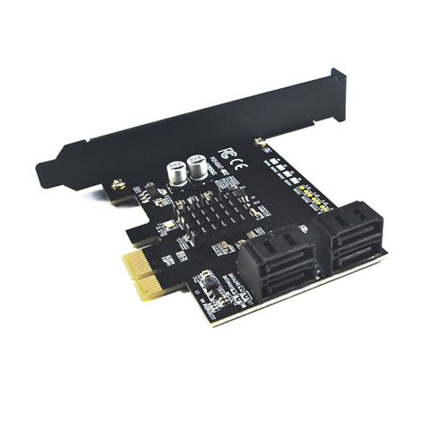 Nova Marvell 88se9215 Portas Sata 6g Pci Express Placa Riser Pci-e Para ...