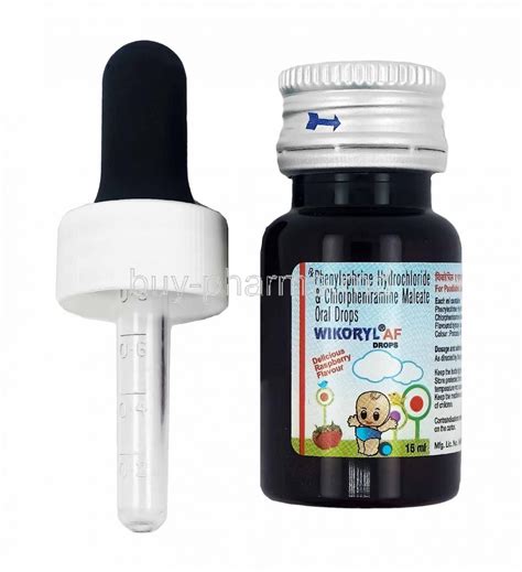 Buy Wikoryl Af Syrup 15ml 60ml Best Price Online
