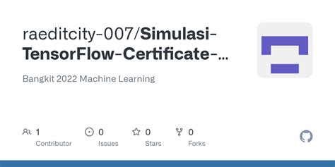 Github Raeditcity Simulasi Tensorflow Certificate Dicoding
