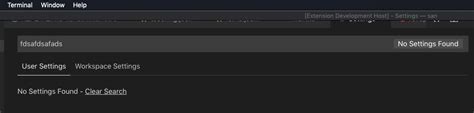 Workbench Gets Shifted Up When Clicking In Empty Settings View Toc