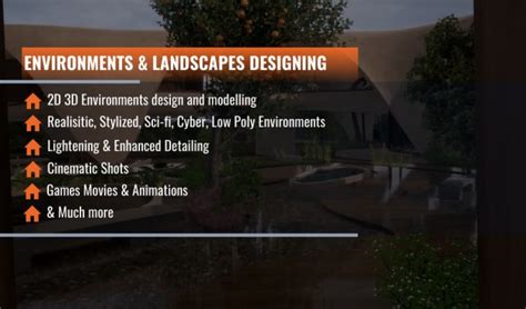 Model 3d Environments Landscapes In Unreal Engine And Blender By