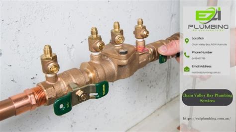 Backflow Prevention Safeguarding Your Water Supply In Chain Valley Bay
