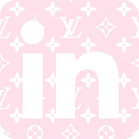 Linkedin App Icon Aesthetic Pink Linkedin App Iphone Icon Iphone Apps
