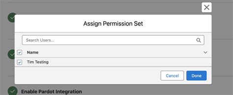 Assign Integration Permission Set Campaign Audience Builder