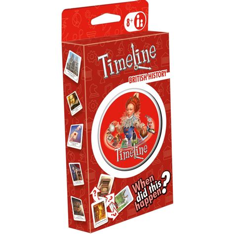 Timeline British History Card Game Wordunited