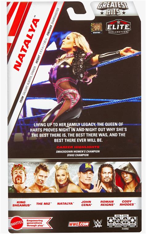 Natalya Wwe Elite Collection Greatest Hits Series 5 Action Figure