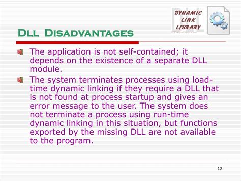 Ppt Seminar On Dynamic Link Library Dll Powerpoint Presentation