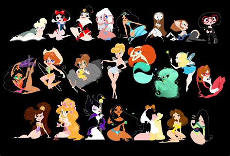 Disney Pin Up Art At Kathleen Perry Blog