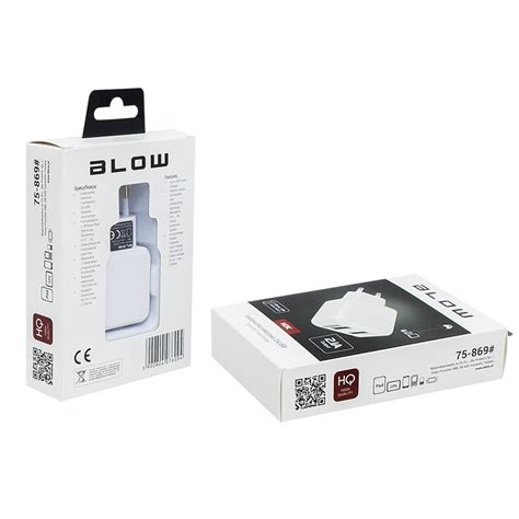 Incarcator Telefon Blow USB V A V Alb EMAG Ro