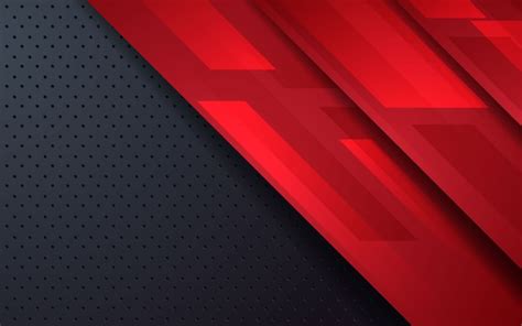 Premium Vector Red Overlap Layers Background