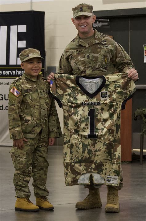 Young Cancer Patient Made Honorary 1st Sergeant In Illinois Guard