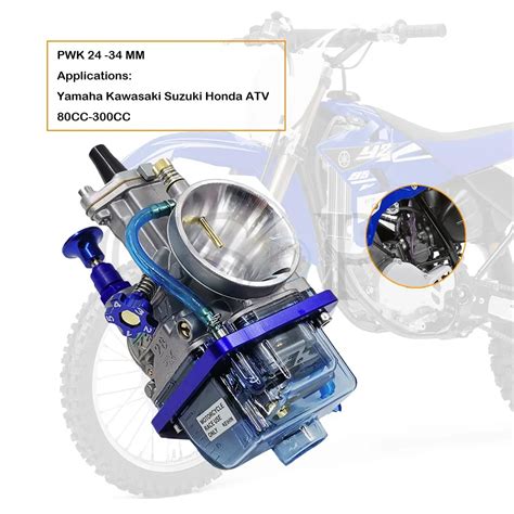 PWK Carburador Universal Para Motocicleta 21 24 26 28 30 32 34mm Para