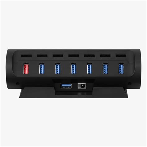 Streamplify Hub CTRL 7 7-Port RGB 3.0 USB Hub (Black)