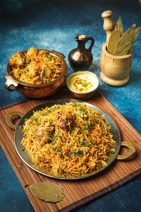Lucknowi Chicken Dum Biryani Food Drink Photography Photographing