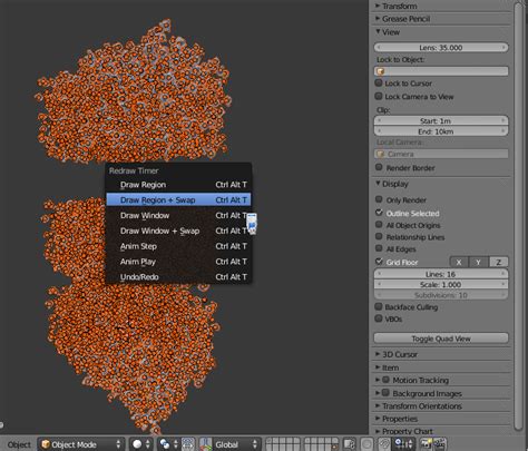 Python Blender Becomes Very Slow With Large Amount Of Objects Sharing