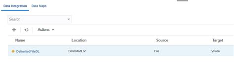 loading data into planning using data integration