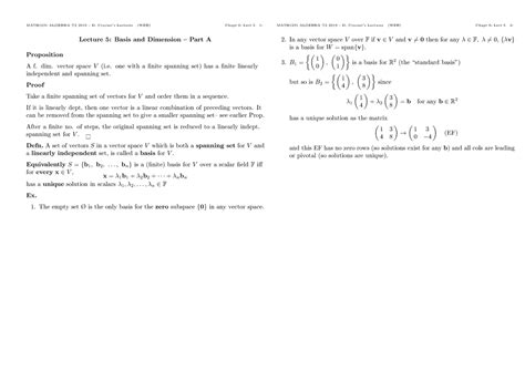 algebra week 3 lec05 lectures for math1231 warning popup