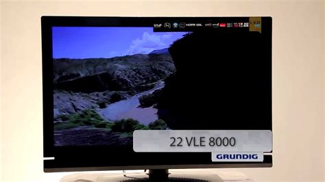 Grundig LED TV 22VLE8000 - YouTube