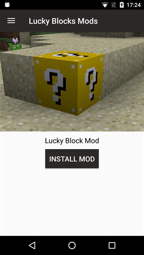 Lucky Block Mods For Mcpe Apk For Android Download