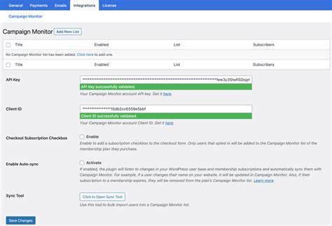 Setting Up Campaign Monitor With Wordpress Integration Profilepress