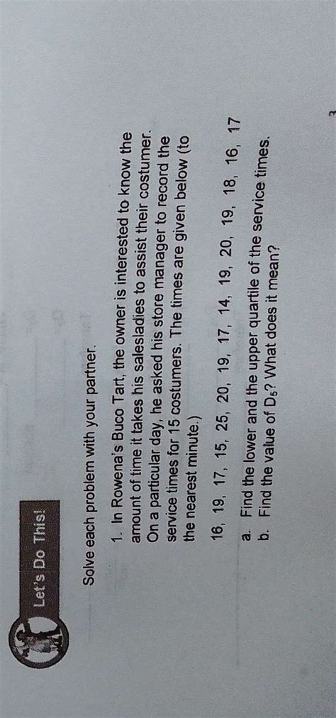 Lets Do This Solve Each Problem With Your Studyx