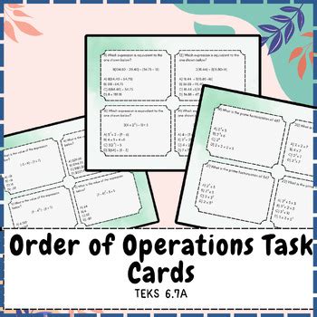 6th Grade Unit 2 Operations With Rational Numbers By Bright Ideas Boutique