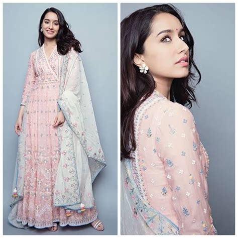Shraddha Kapoors Anarkali Collection Rbollywoodfashion