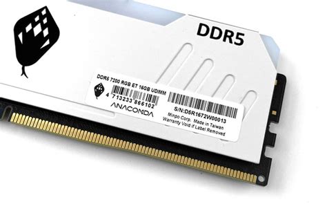 999 玩 D5 7200 A Die Anacomda Eryxtataricus Ddr5 7200 32gb Kit 電腦領域