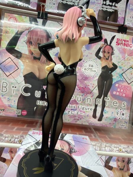 景品公仔 Furyu Bicute Bunnies 超級索尼子 兔女郎附卡片特典 萌品市集