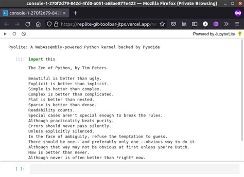 github datalayer externals jupyterlite replite an embeddable repl