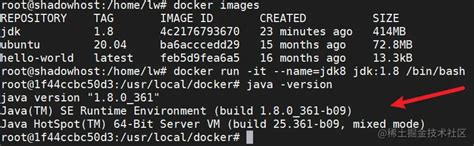 Docker 构建镜像andjdk8基础镜像搭建安装docker 提前安装好 Docker本文基于 Ubuntu 200 掘金