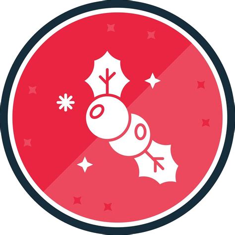 Mistletoe Glyph Verse Icon 38532044 Vector Art At Vecteezy