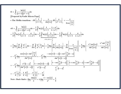 Mathholic The Mellin Transform Took The Spotlight Facebook