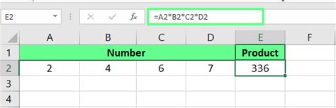 Multiply In Excel Multiply Cells Columns Rows And More DataCamp