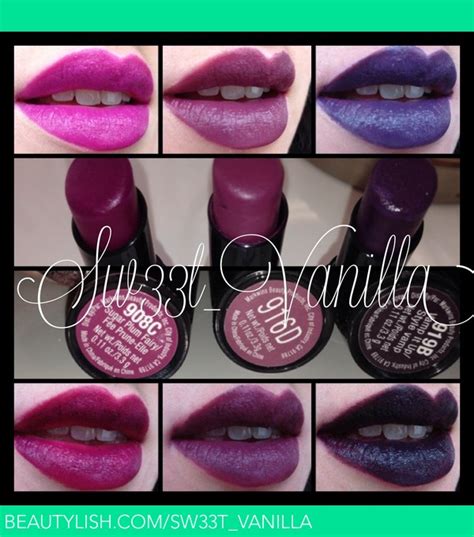 Wet N Wild Part 3 Megalast Lipsticks Lillianette Gs