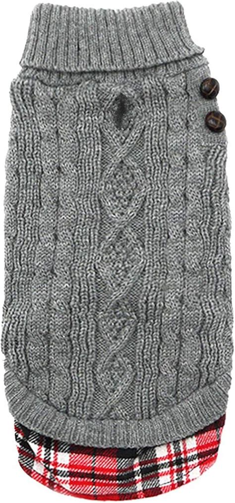 Kyeese Dog Sweaters For Small Dogs Turtleneck Dog Sweater