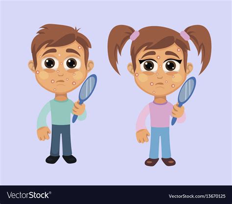 Pimple Face Babe Cartoon