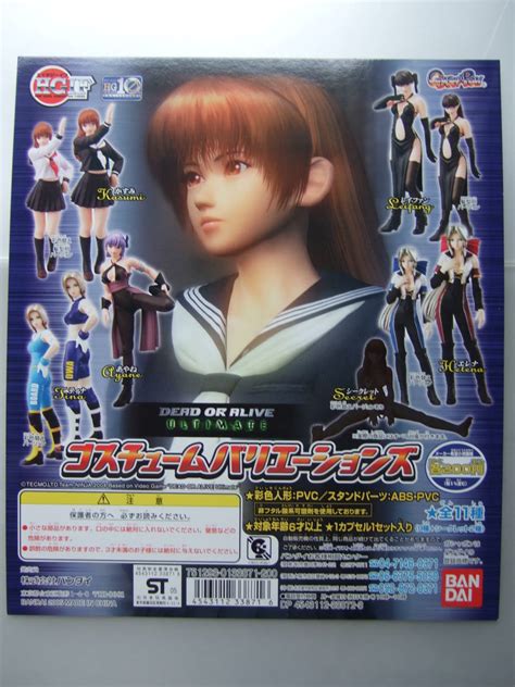 バンダイ ガシャポンh デッドオアアライブ コスチュームバリエーションズ 台紙 品 コミック、アニメグッズ ｜売買されたオークション情報